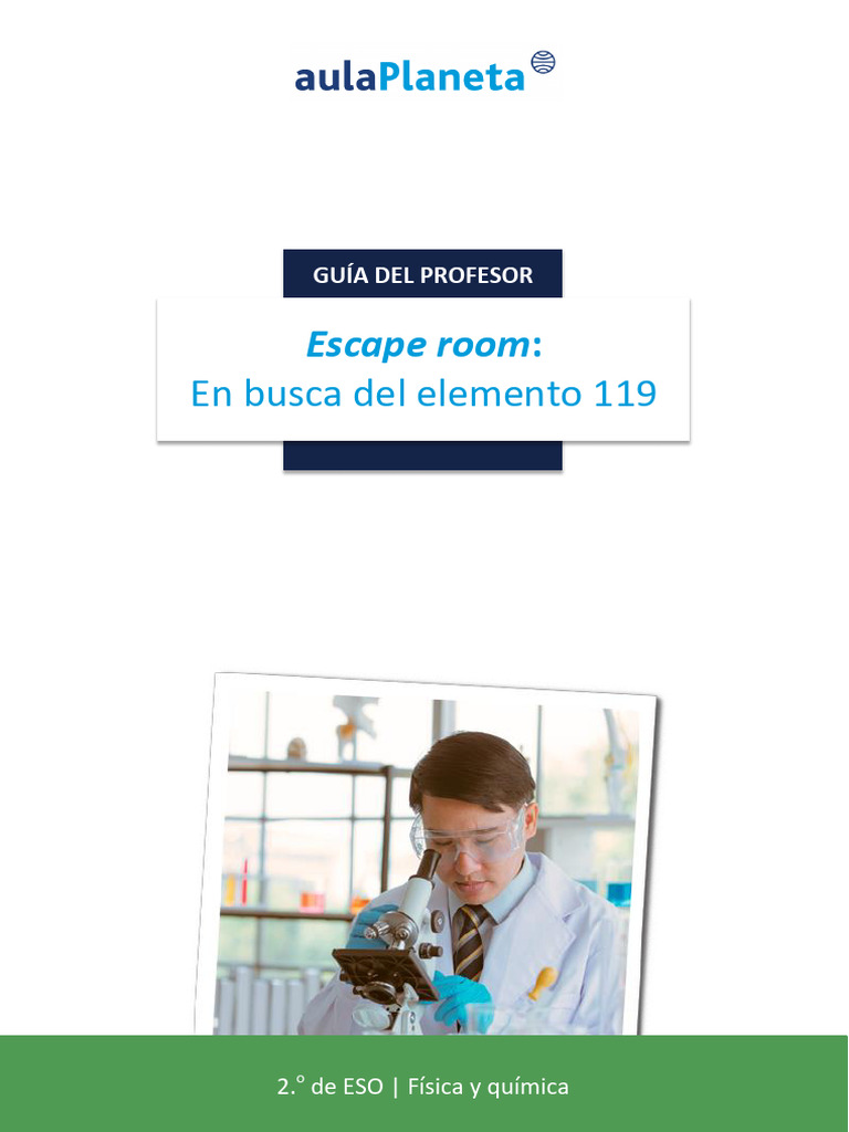 FQ 08 01 SC Guia Profesor Montaje | PDF | Aprendizaje | Metacognición