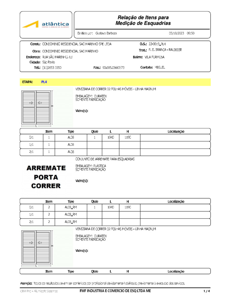 Ata 22 0019 - PL4 | PDF