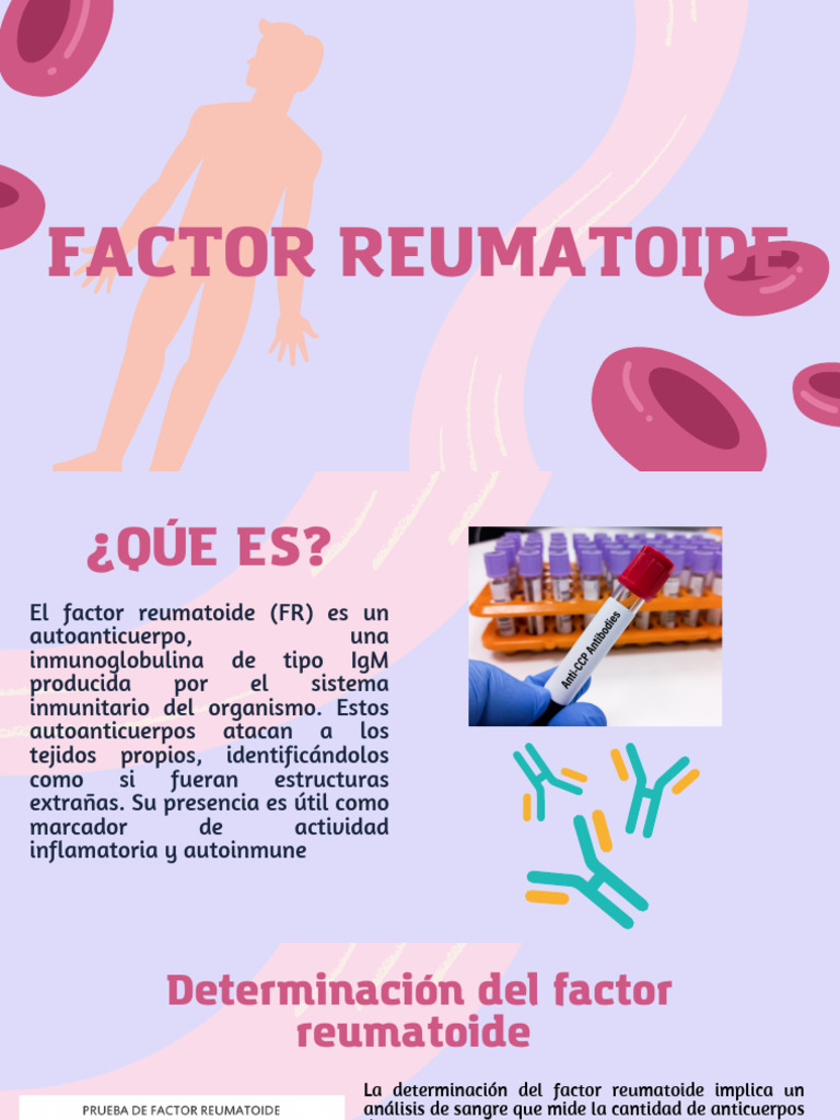 Factor Reumatoide | PDF | Anticuerpo | Medicina CLINICA