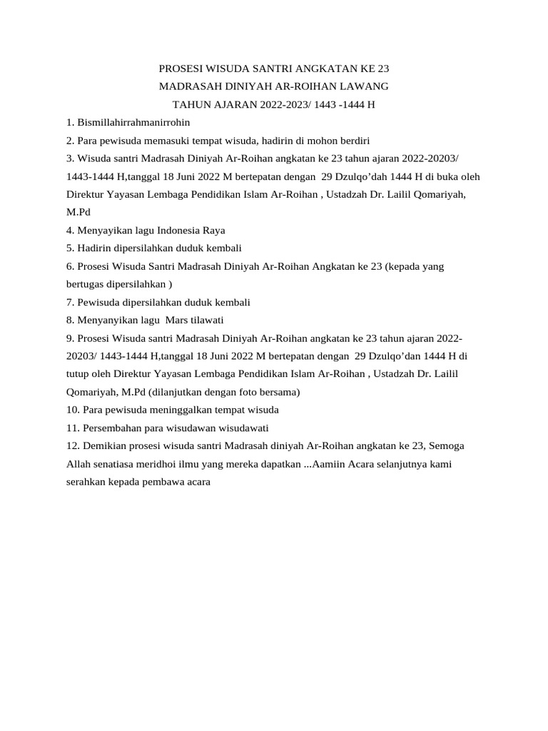Teks Protokol New | PDF