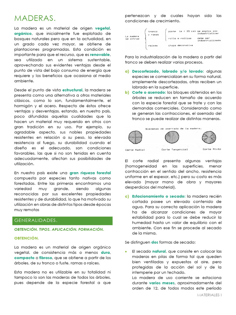 Maderas | PDF | Madera | Humedad