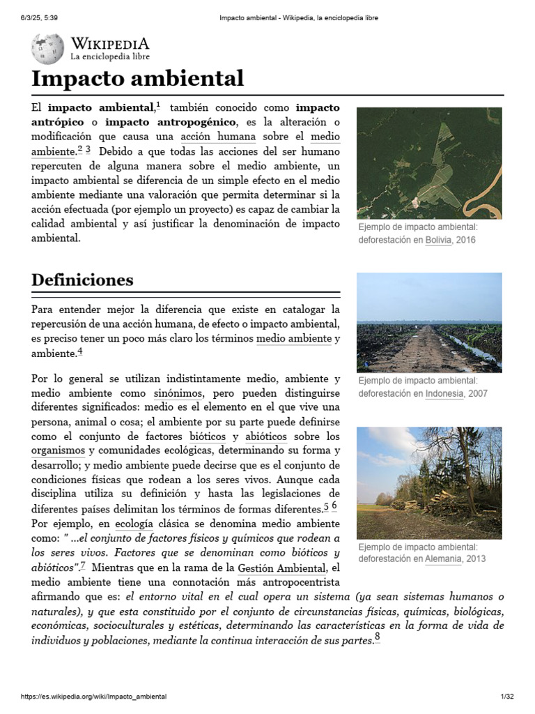 Impacto Ambiental | PDF | Transmisión de energía eléctrica | Reservorio