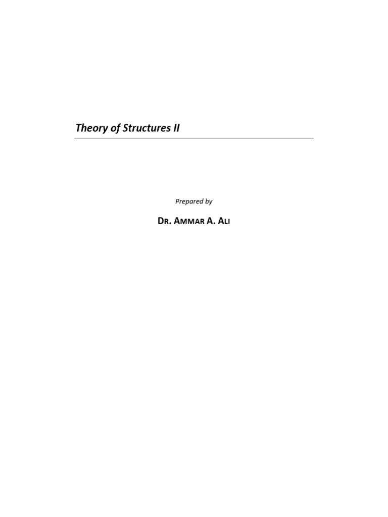Structural Analysis II | PDF | Elasticity (Physics) | Matrix (Mathematics)