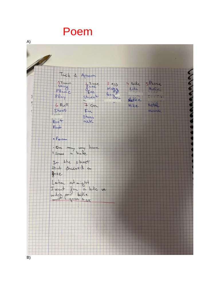 Task 1 - Poem 2 | PDF