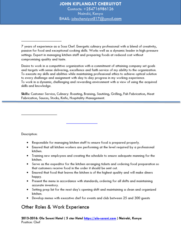 John's Resume | PDF