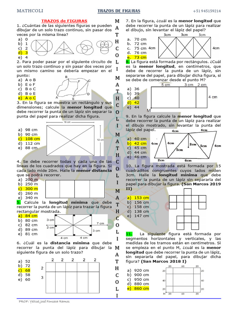 TRAZO DE FIGURAS | PDF