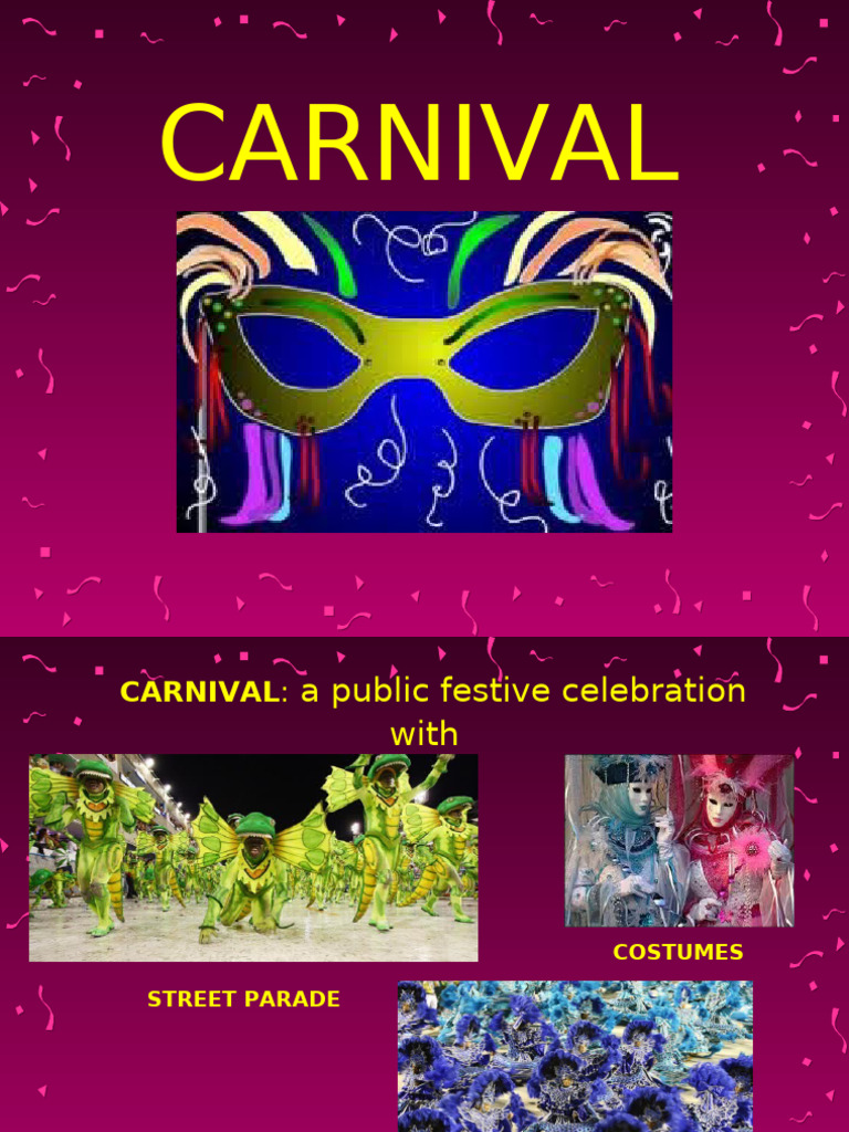 Carnival Ppt Video Movie Activities 21256 | PDF