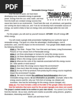 Grade 9 Natural Science Project Term 3 | PDF | Sustainable Technologies ...