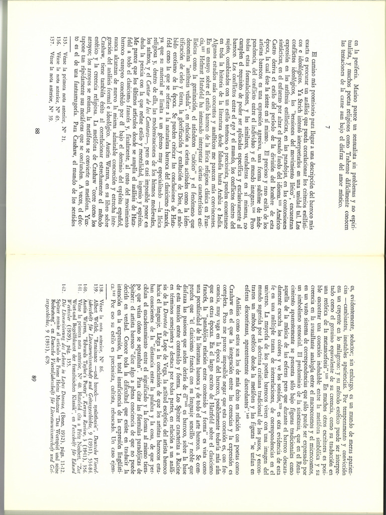 Wellek Conceptodebarroco4 | PDF