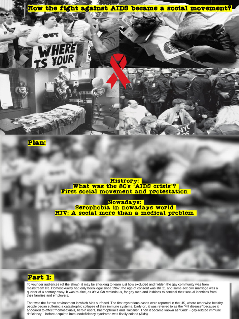 AIDS and Social Movement | PDF | Hiv/Aids | Health Sciences