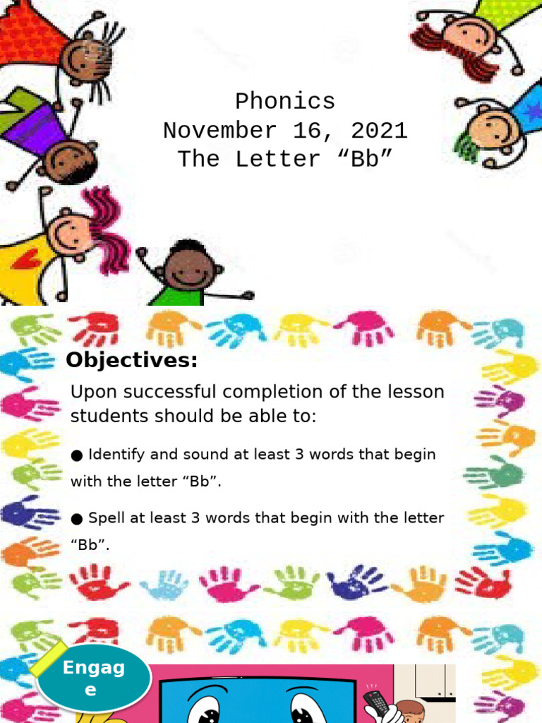 Phonics (Letter BB) November 16, 2021 | PDF