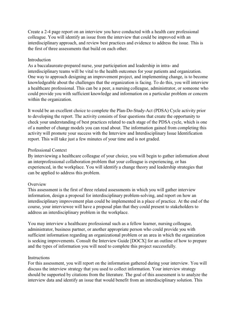 Course2 Assessment2 Instructions | PDF | Citation | Leadership