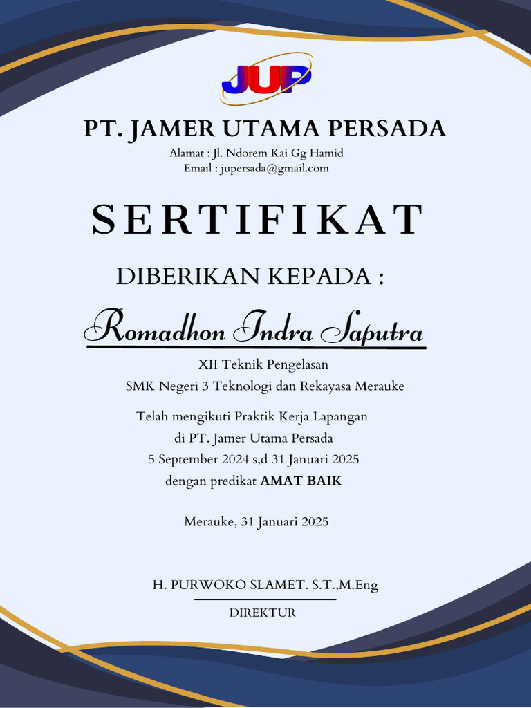 Sertifikat PSG | PDF