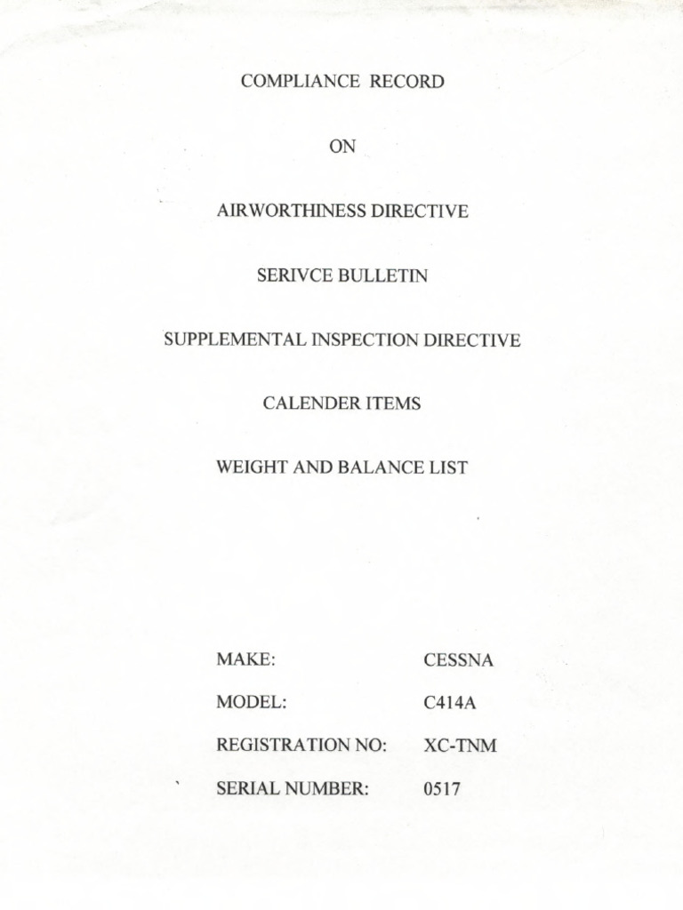 Compliance Record | PDF