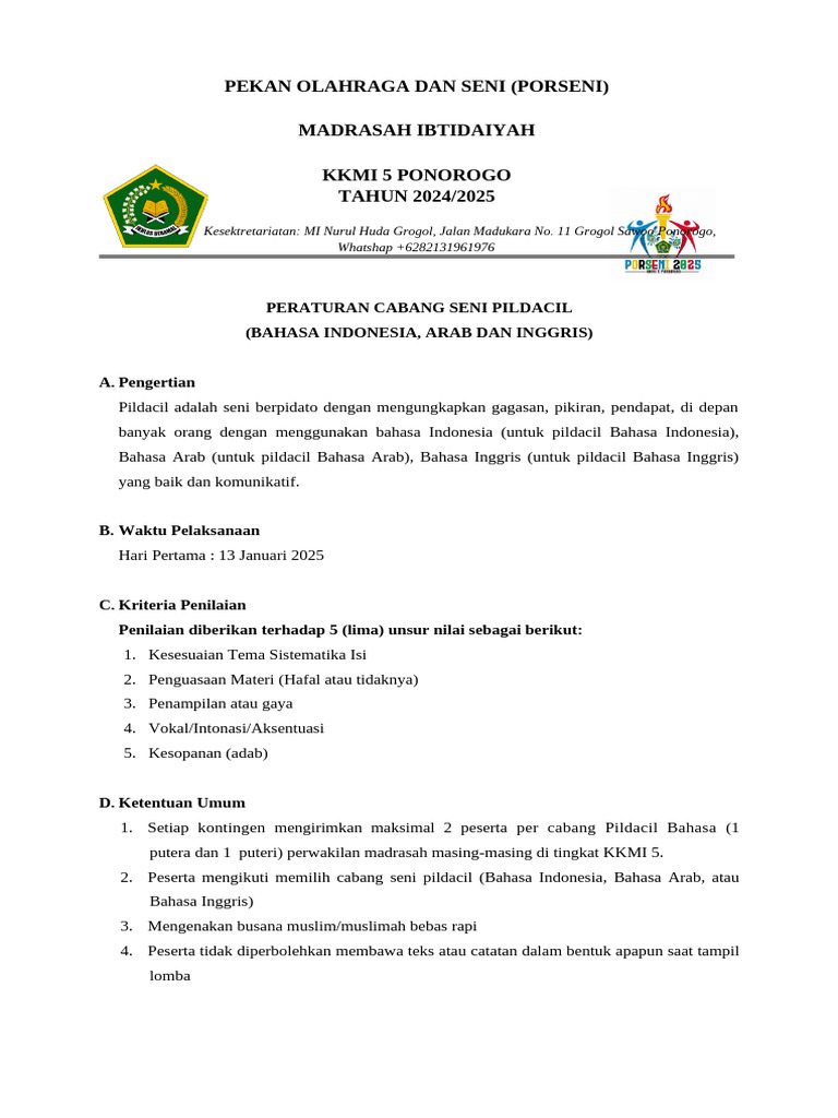 Juknis Pildacil | PDF