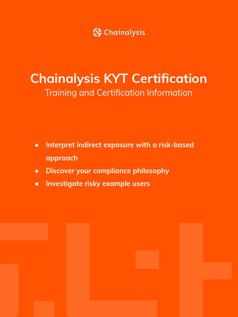 Kyt Chainalysis | PDF