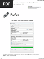 Guia Prático para Usar o Rufus | PDF