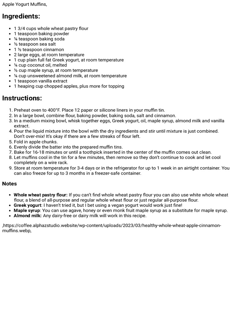 Ingredients:: Notes | PDF