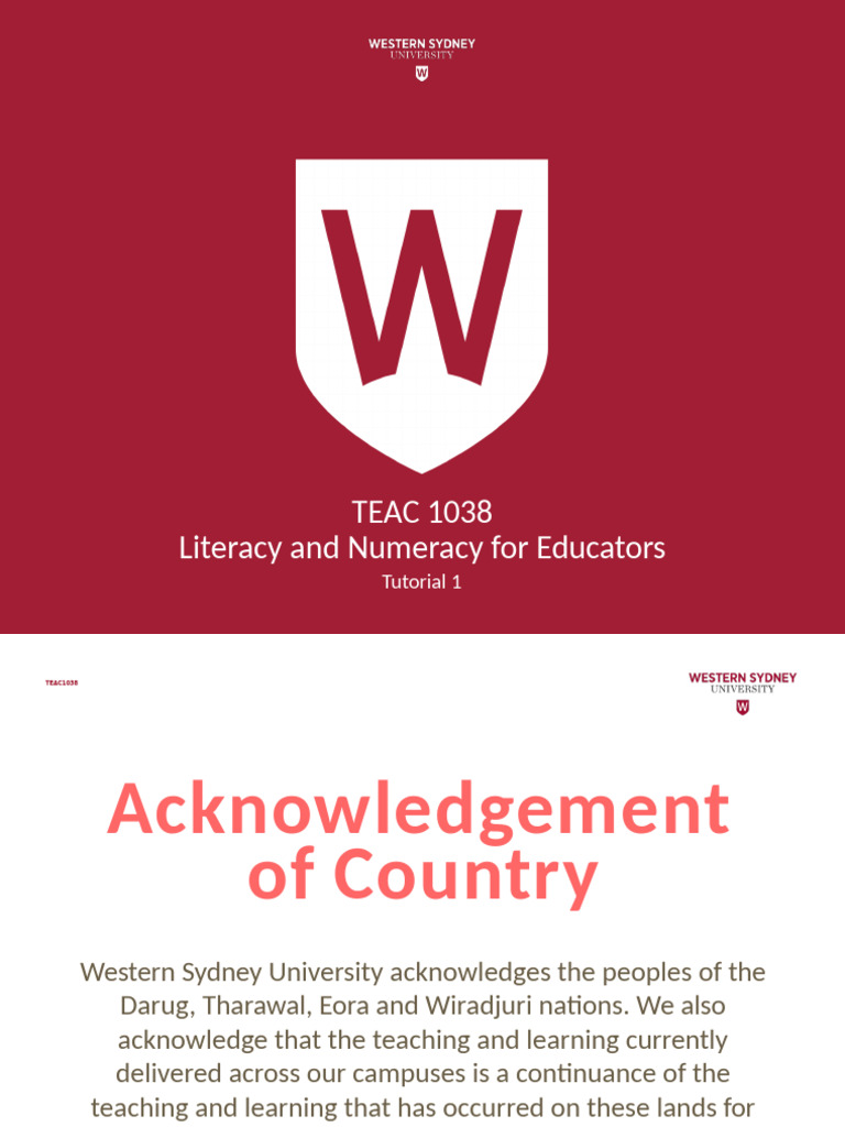 LM 1 Tutorial Slides 2025 | PDF | Literacy | Behavior Modification