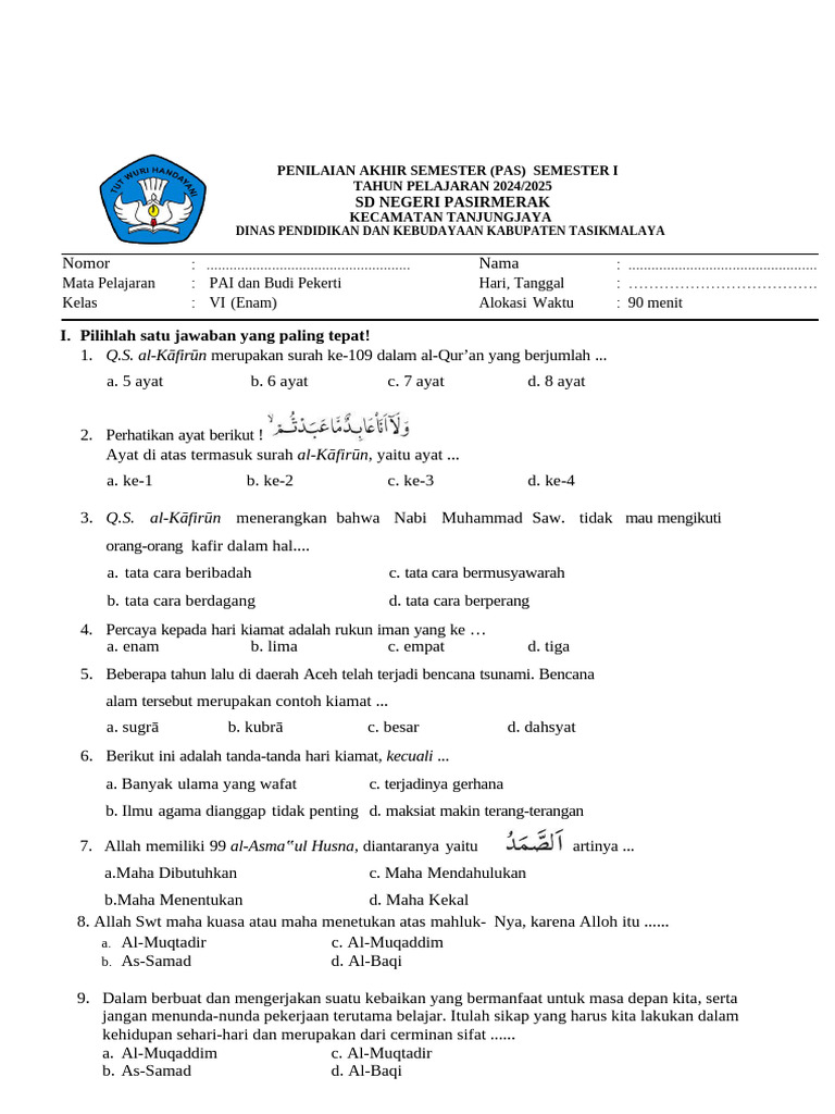 Kegagalan Pemuda Musyrik di Gua Sur | PDF