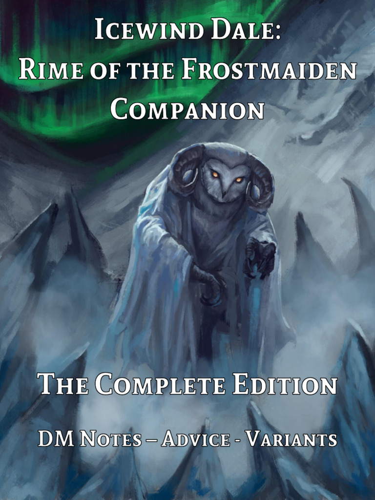 1643747-Rime of The Frostmaiden Companion - Complete Edition V2 | PDF ...