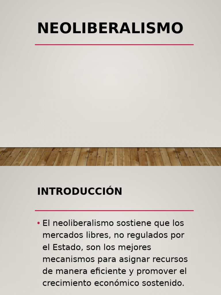 Neoliberalismo Presentacion GabyY | PDF | Neoliberalismo | Ideologías ...