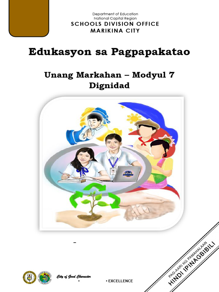 Revalidated ESP10 Q1 MOD7 WEEK7 Dignidad Final | PDF