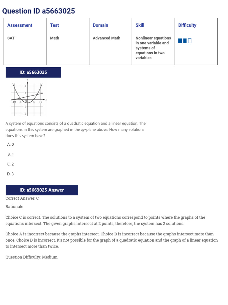 Nonlinear Equations In One Variable And Systems Of Equations In Two Variables Ans Pdf