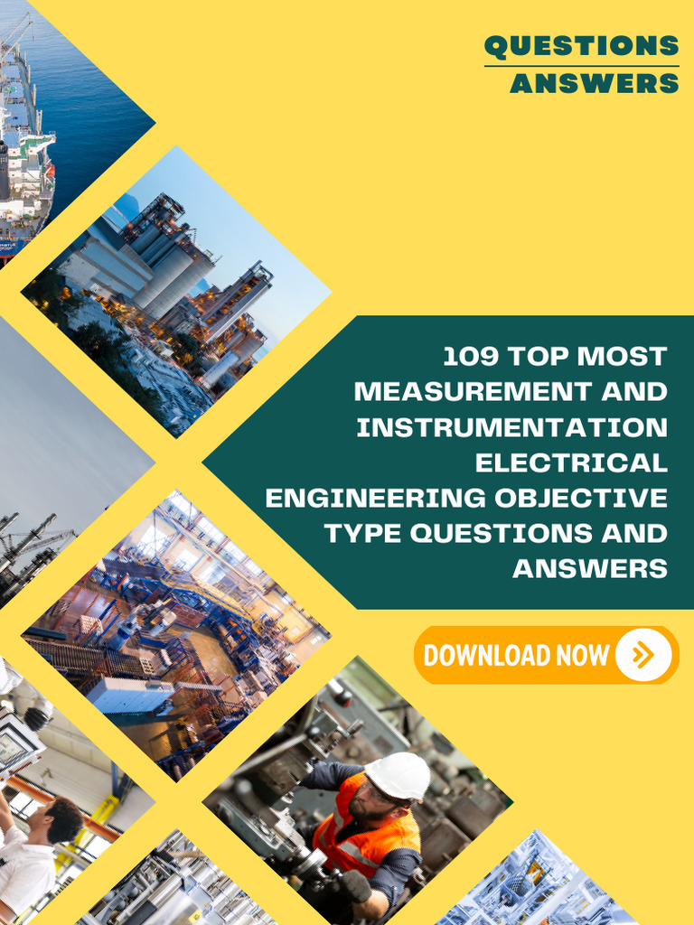109 Electrical Instrumentation Objective Type Q A 1736597346 | PDF ...