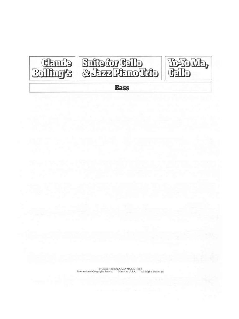 Claudebollingbass HWP | PDF