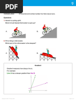 Gradient of A Line | PDF | Mathematics | Learning