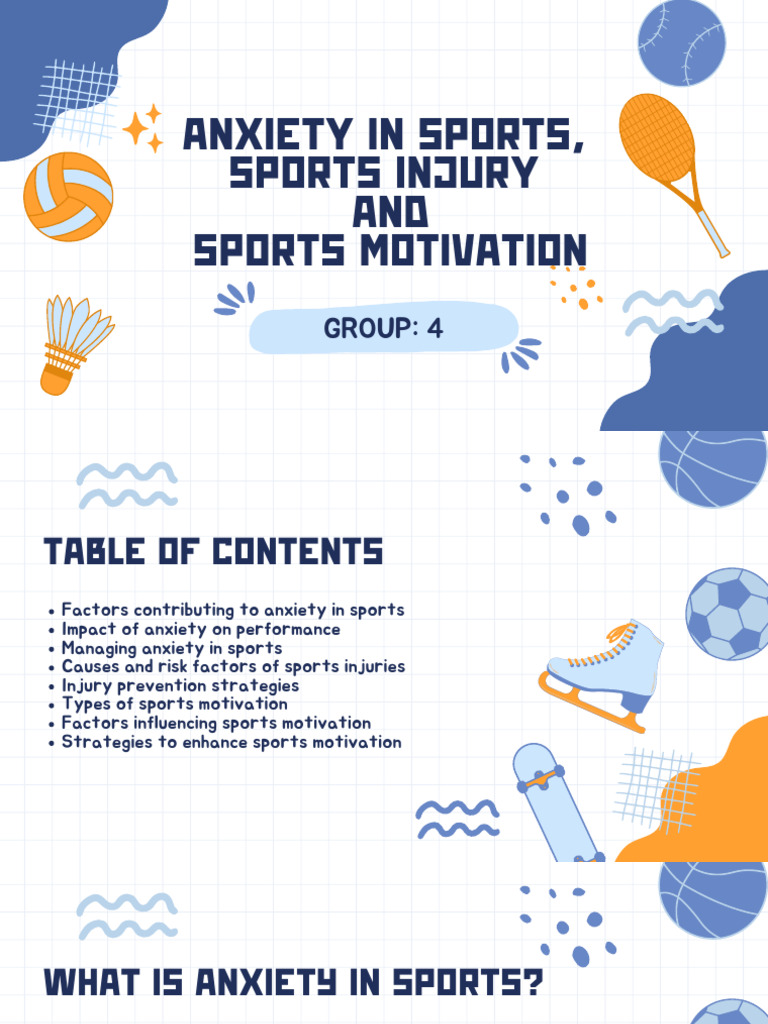 Anxiety in Sports Sports Injury and Sports Motivation - 20250221 ...