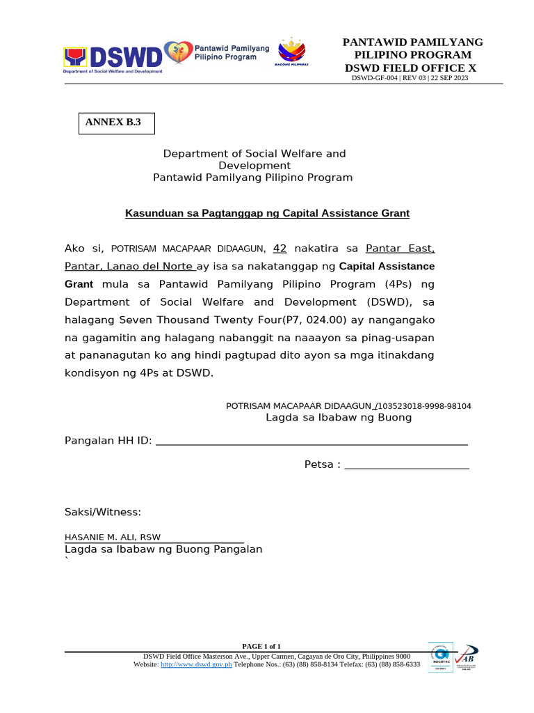 Jamalia Gabriel-Annex b.3 | PDF