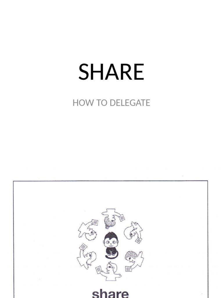 How to Delegate | PDF
