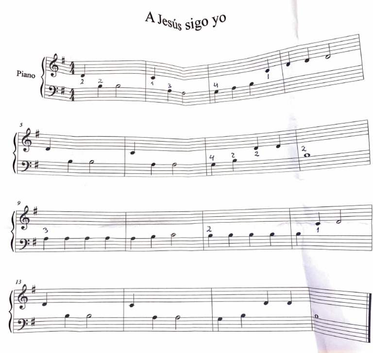 A Jesus Sigo Yo | PDF