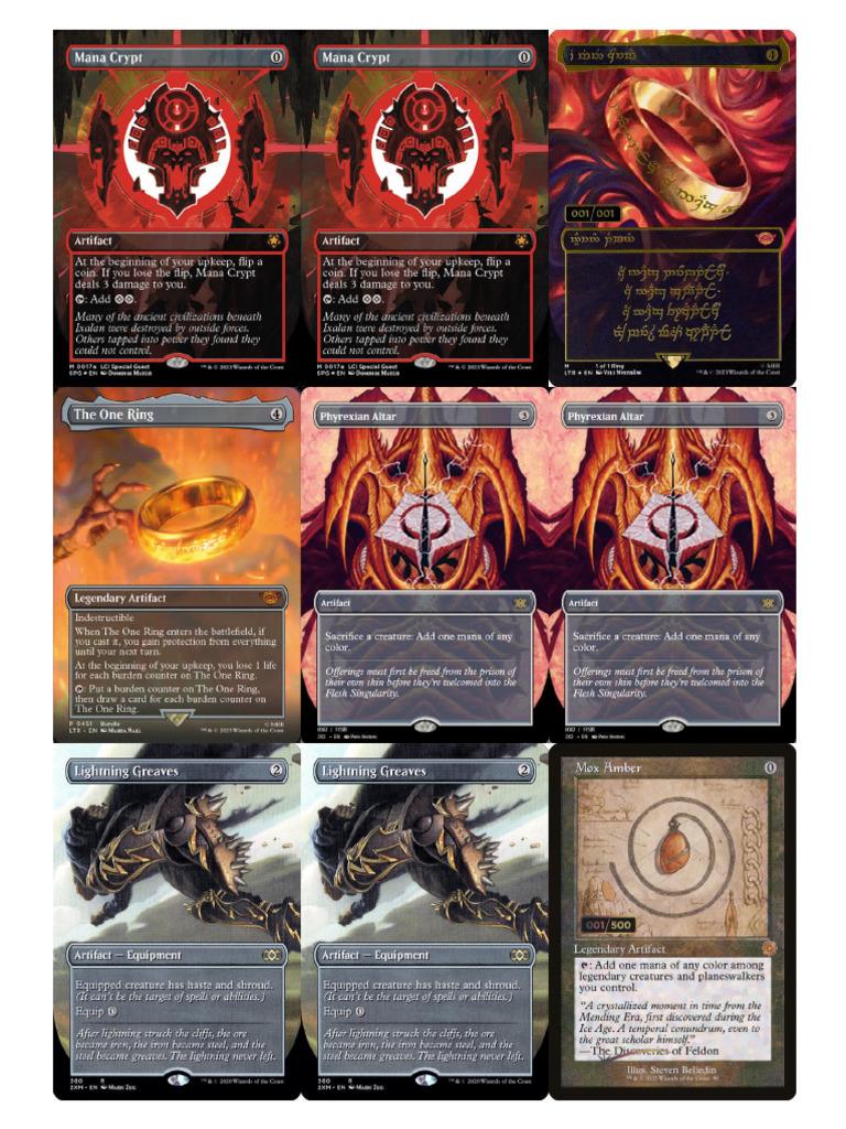 MTG Proxies | PDF