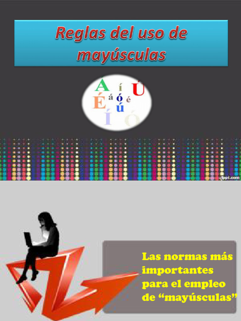Normas de uso de mayúsculas en español | PDF