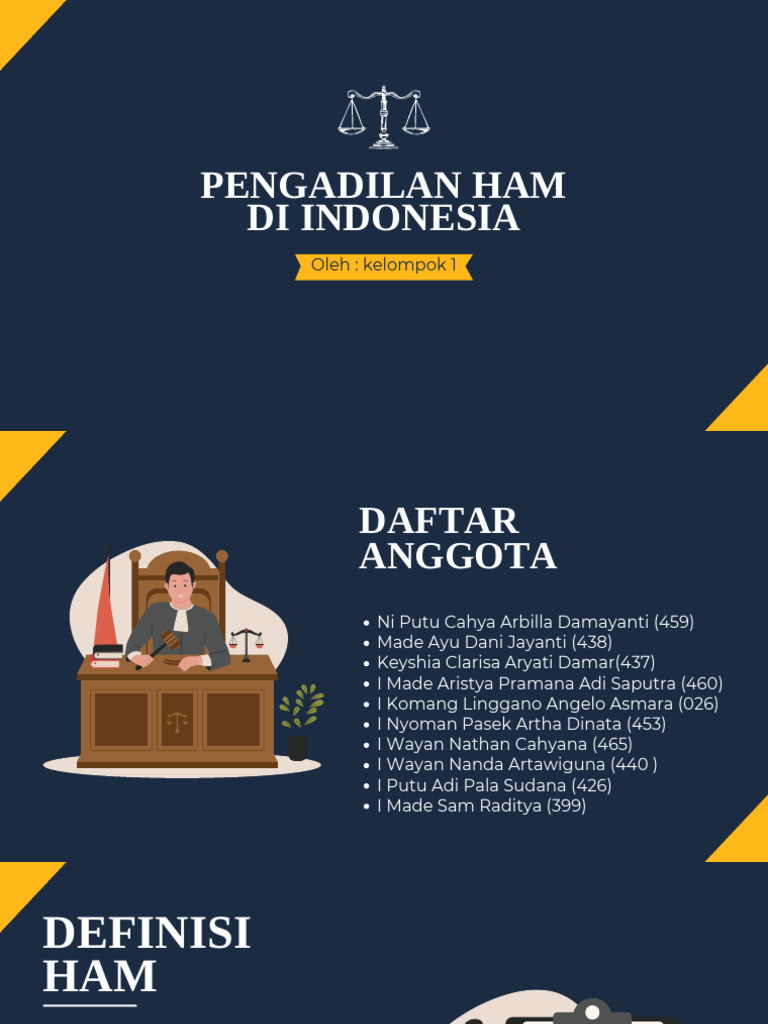 Pengadilan HAM dan Pelanggarannya di Indonesia | PDF