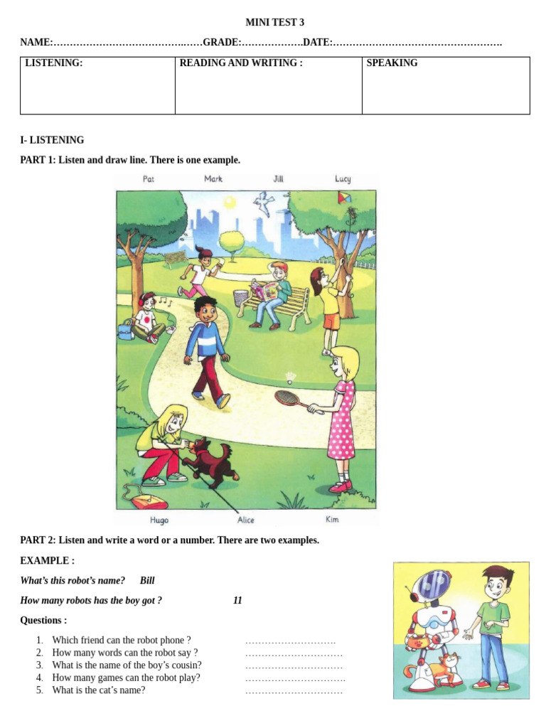 Mini Test 3 Pdf