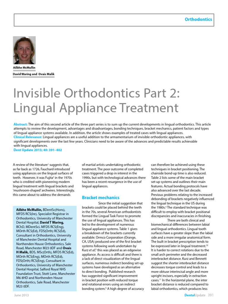 Invincible Orthodontics Part 2 | PDF | Orthodontics | Tooth