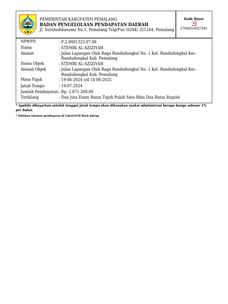 cetakkodebayar-27041 | PDF