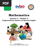 Trigonometric Ratios Lesson Plan for 9th Grade | PDF | Trigonometric ...