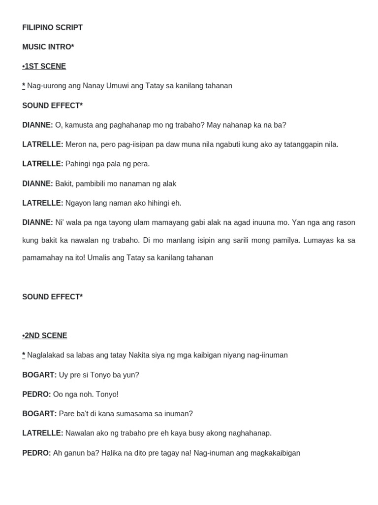 Filipino Script | PDF