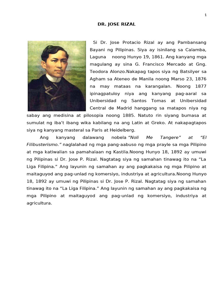 293665848-Talambuhay-ng-mga-Bayani | PDF