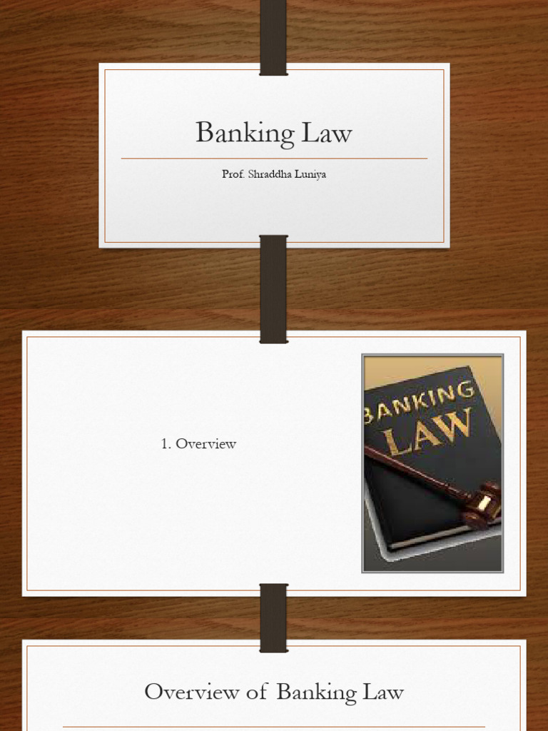 01 Introduction To Banking Law Autosaved Pdf Banks Reserve