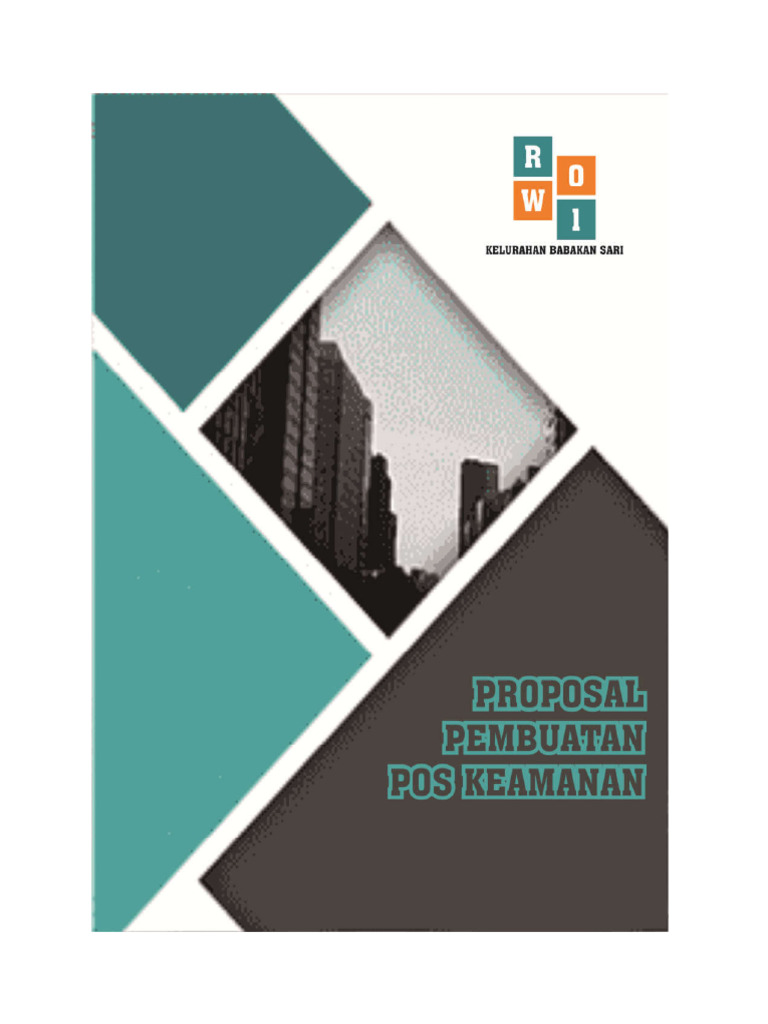 Proposal Pembangunan Pos Linmas | PDF