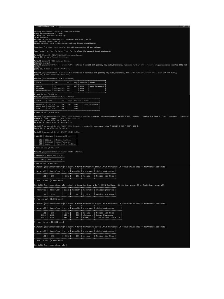 Activity 2 in DBMS | PDF