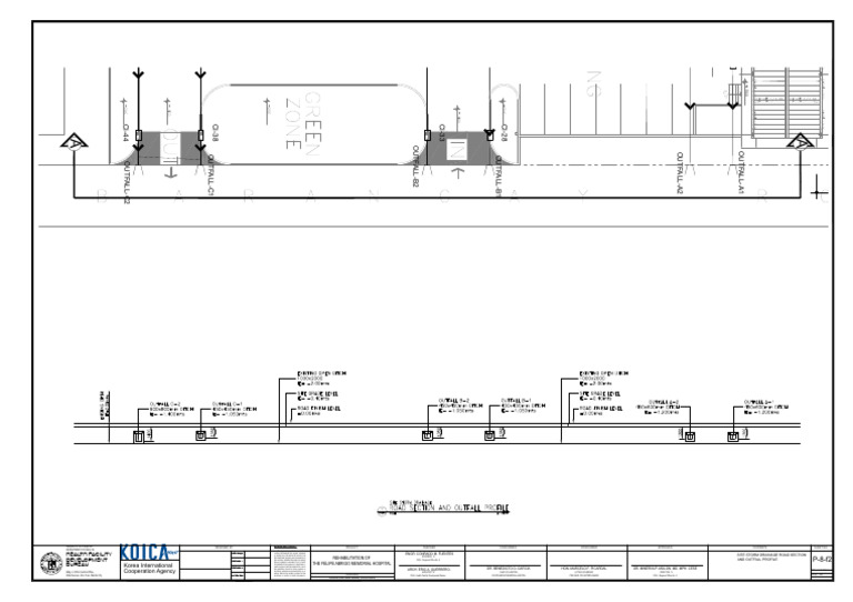 P-8-f2 - Road Section and Outfall Profile | PDF | Health Economics ...