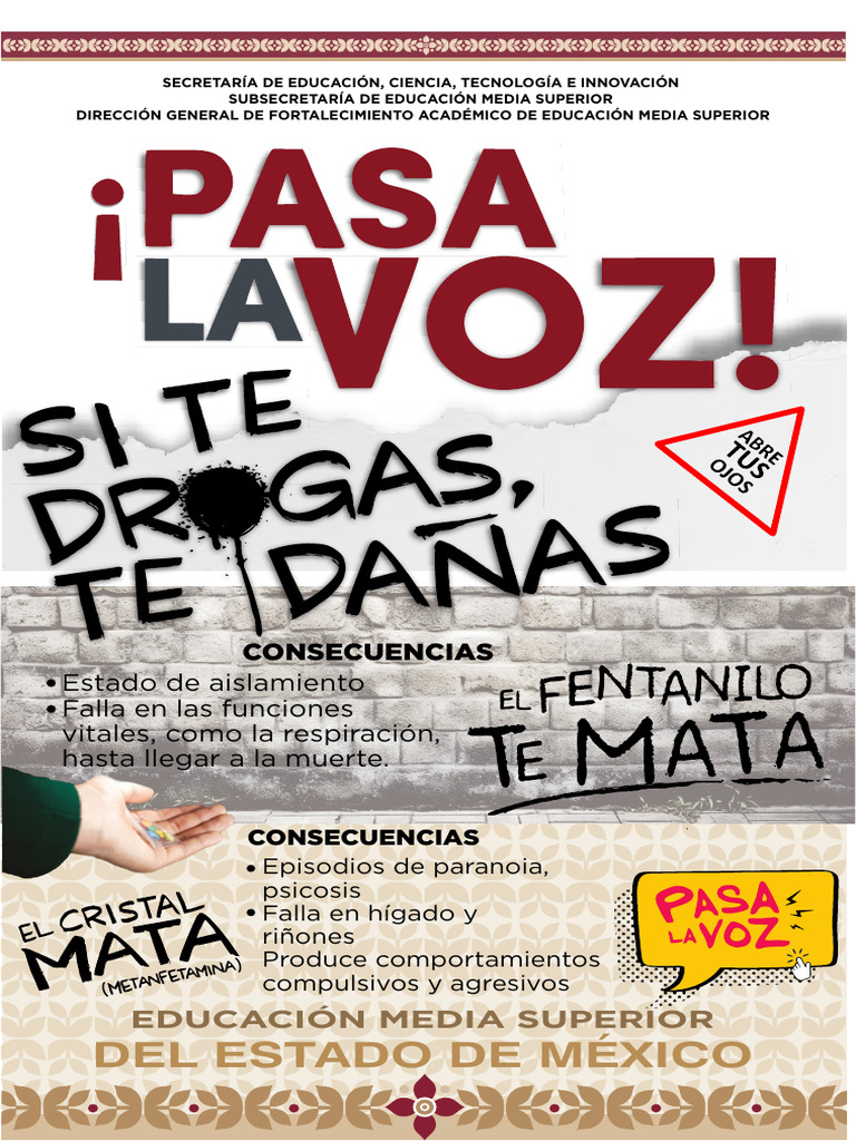 Si Te Drogas Te Dañas | PDF