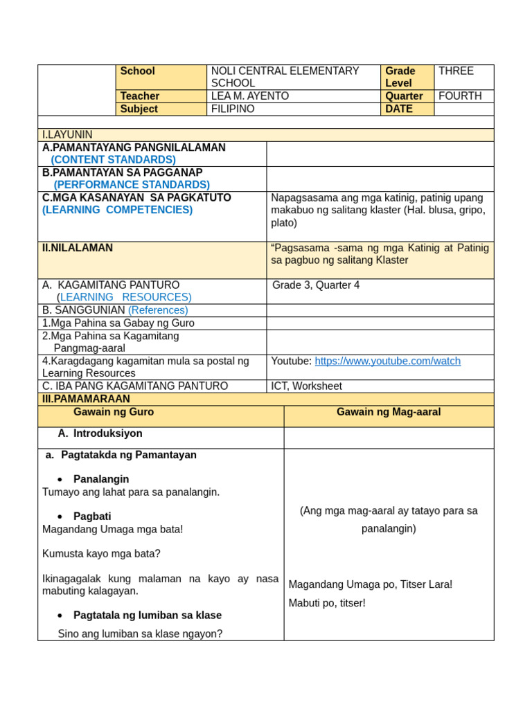 Finalll LP Filipino | PDF